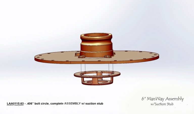 Cast Tank Fittings | LA Aluminum Casting Company